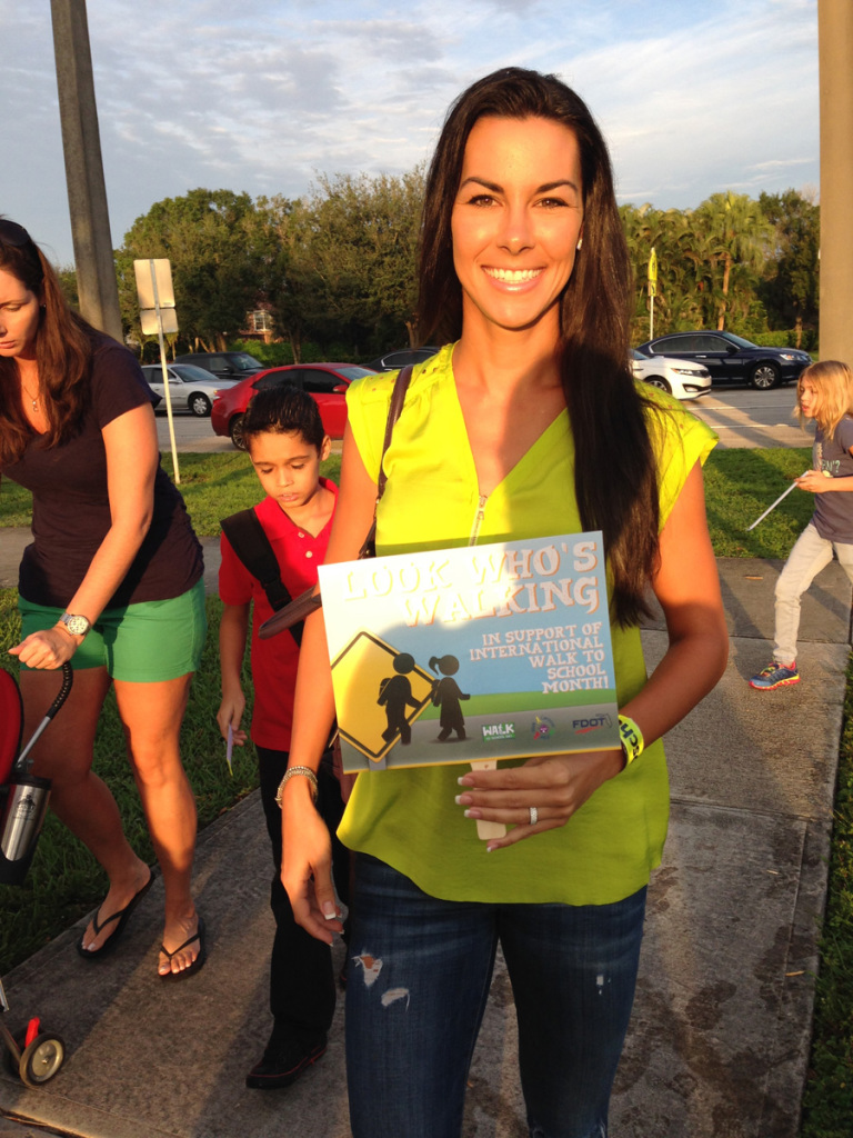 Lindsey Takes Part In International Walk To School Month – Lindsey Berman